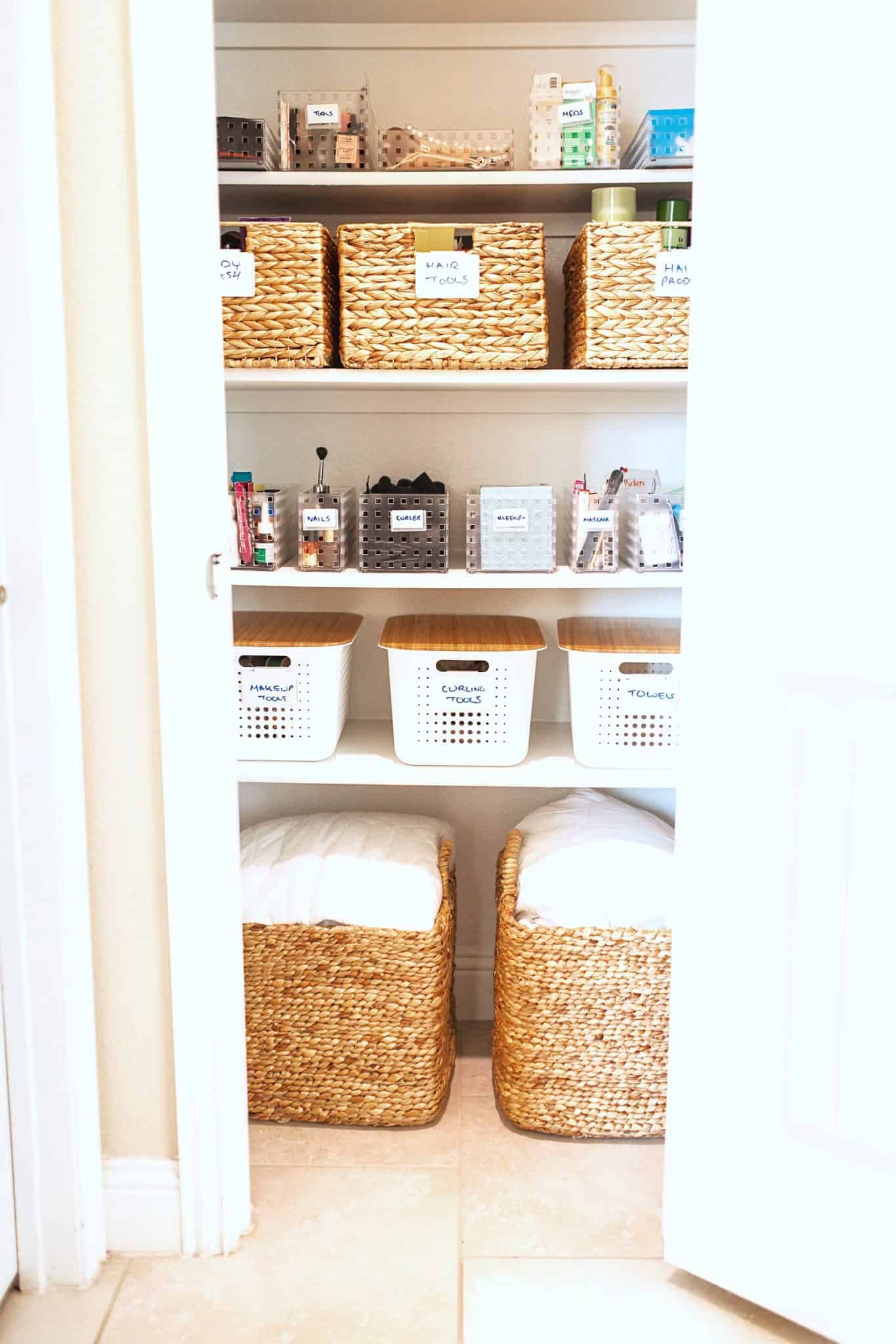 Useful Bathroom Closet Organization Ideas Home Taryn Newton Useful Bathroom Closet Organization Ideas Home Taryn Newton