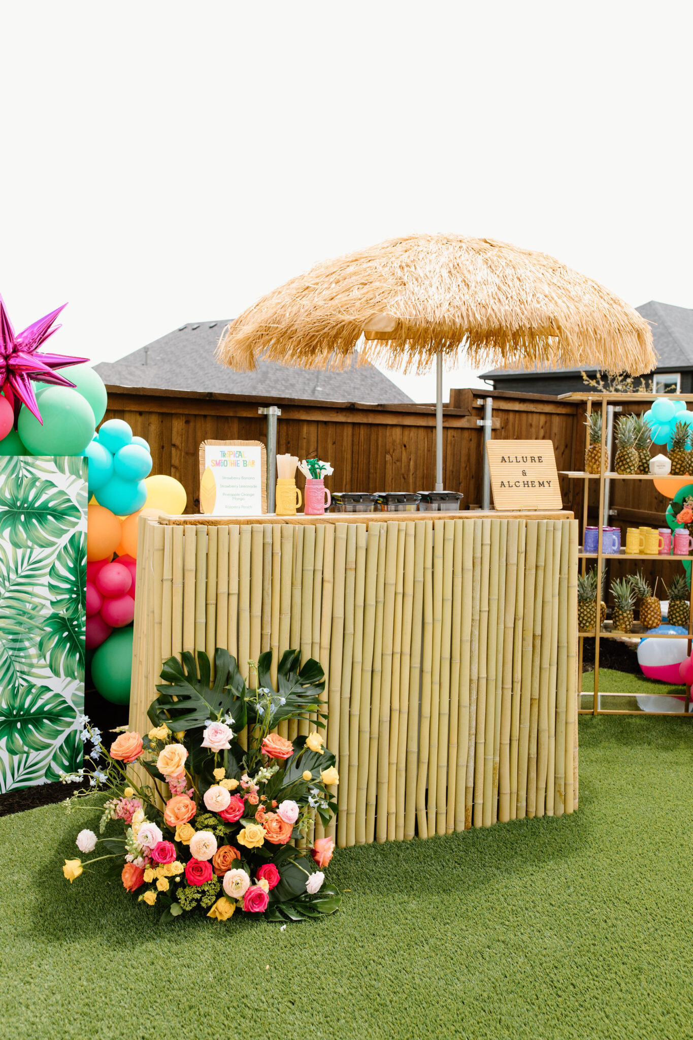 Calvin's Hawaiian Pool Party - Taryn Newton