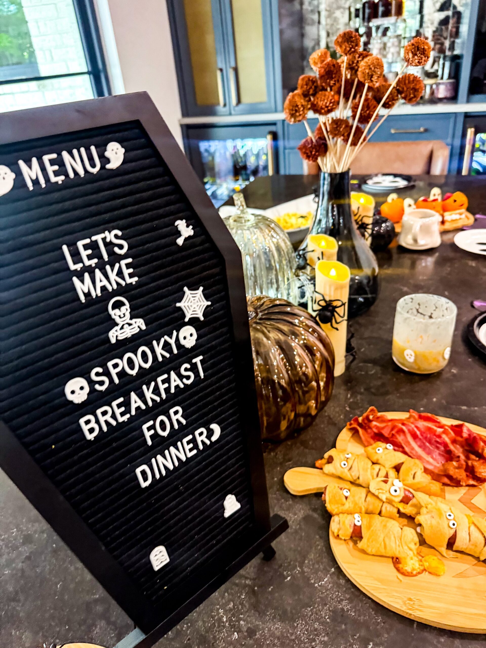Spooky Halloween Breakfast for Dinner - Taryn Newton